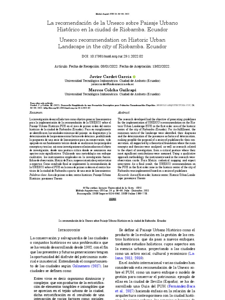 Uesco Sobre Puh | PDF | Paisaje | Patrimonio cultural