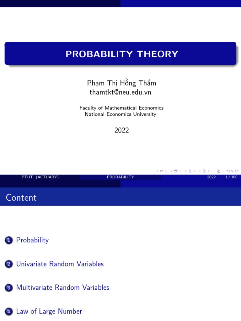 Probability ACT Full | Download Free PDF | Probability | Probability ... Probability ACT Full | Download Free PDF | Probability | Probability ...