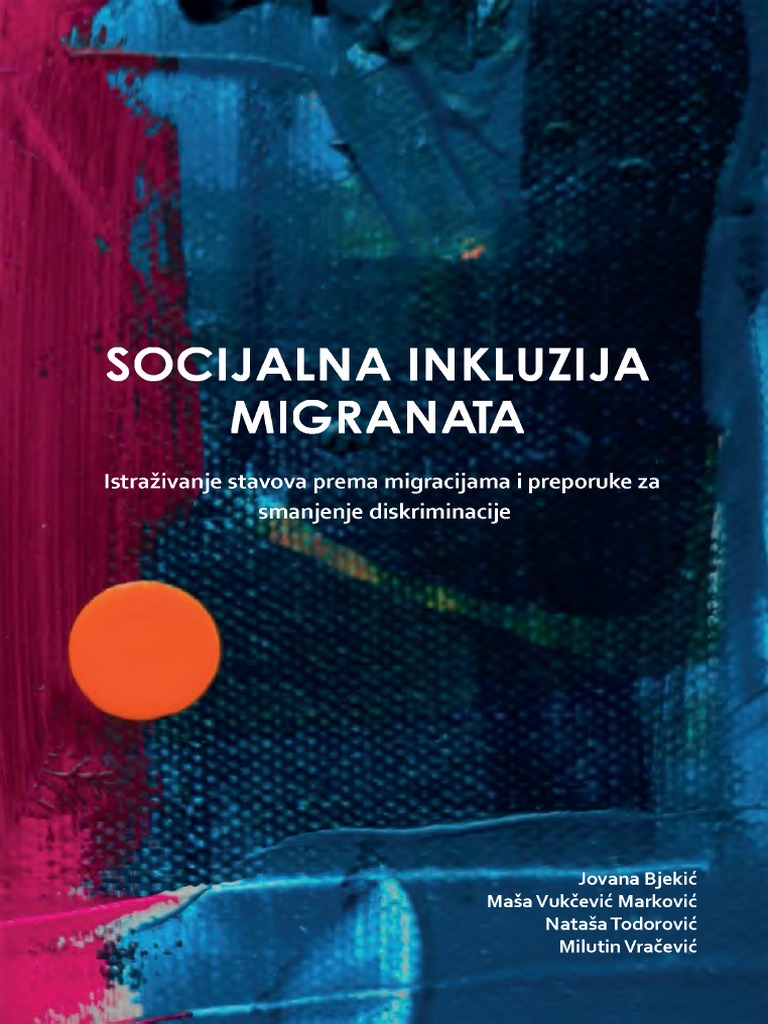Socijalna Inkluzija Migranata e Knjiga SRB | PDF
