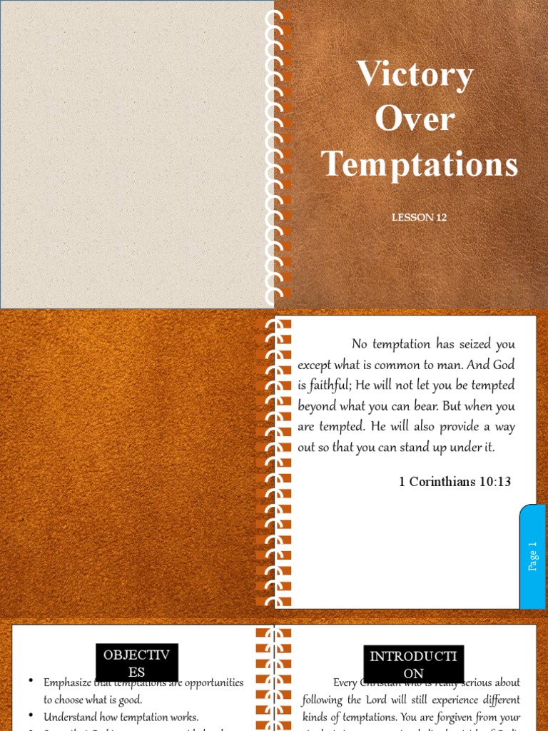Victory Over Temptations | PDF | Satan | Armor Of God