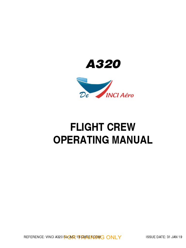 Fcom Ail 20190131 L3 Fullpdf 320 214 - MSN - 09787 | PDF | Aviation ...
