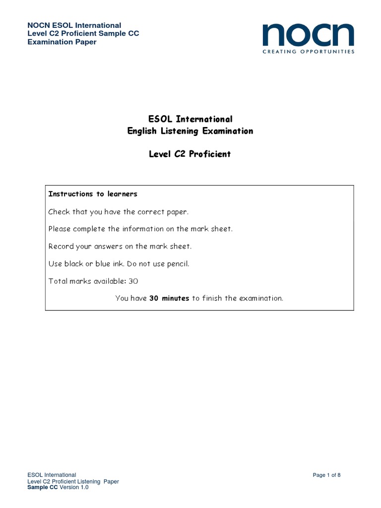 c2 s3 Listening | PDF | Traditional Chinese Medicine | English As A ...