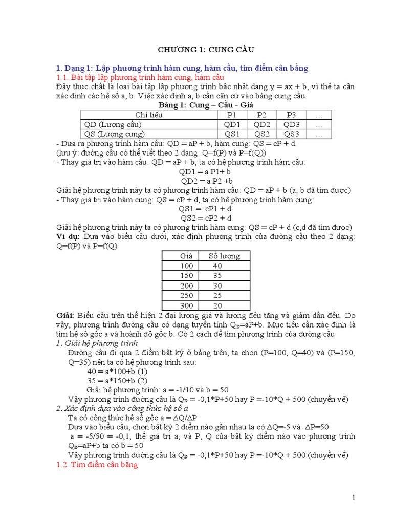 (123doc) Bai Tap Va Bai Giai Kinh Te Vi Mo | PDF