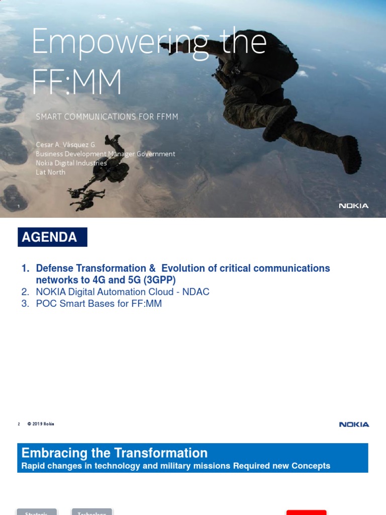 NDAC Defense Slides-Ejercito | PDF | Augmented Reality | Lte ...