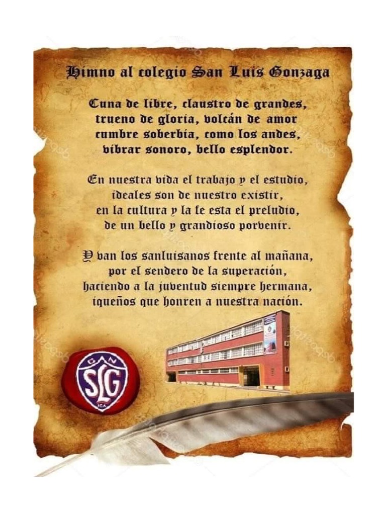 Himno San Luis Gonzaga | PDF