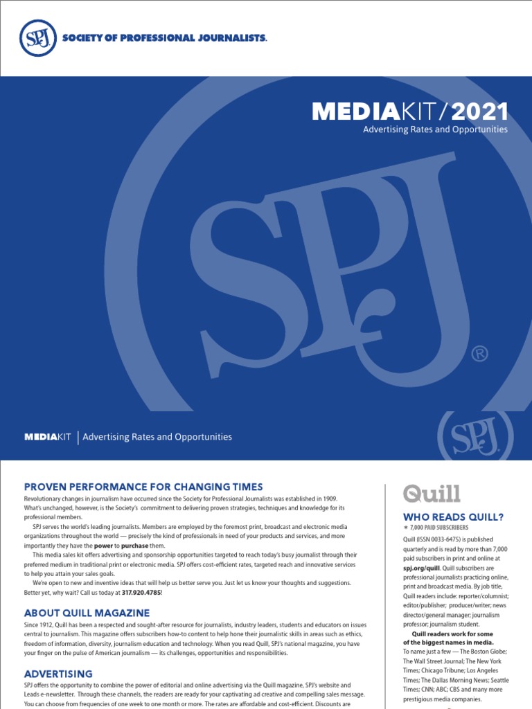 Media Kit 2021 | PDF | Journalism | Advertising