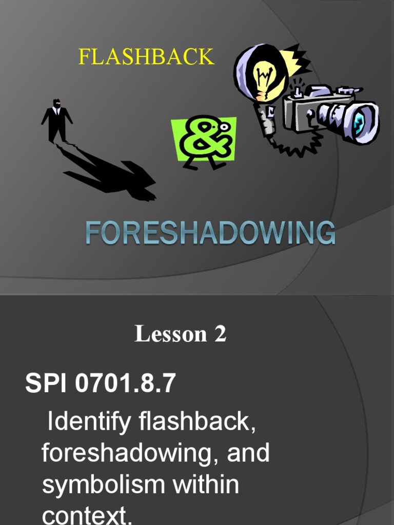 Foreshadowing Flashback | PDF