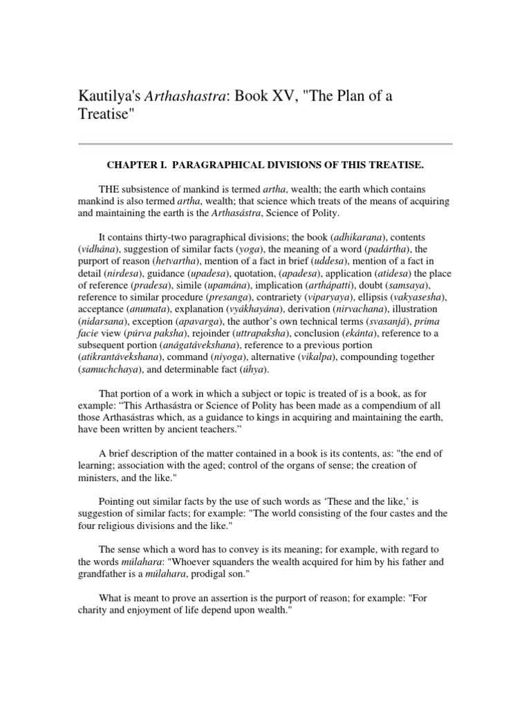 Book XV The Plan of A Treatise | PDF | Religion & Spirituality