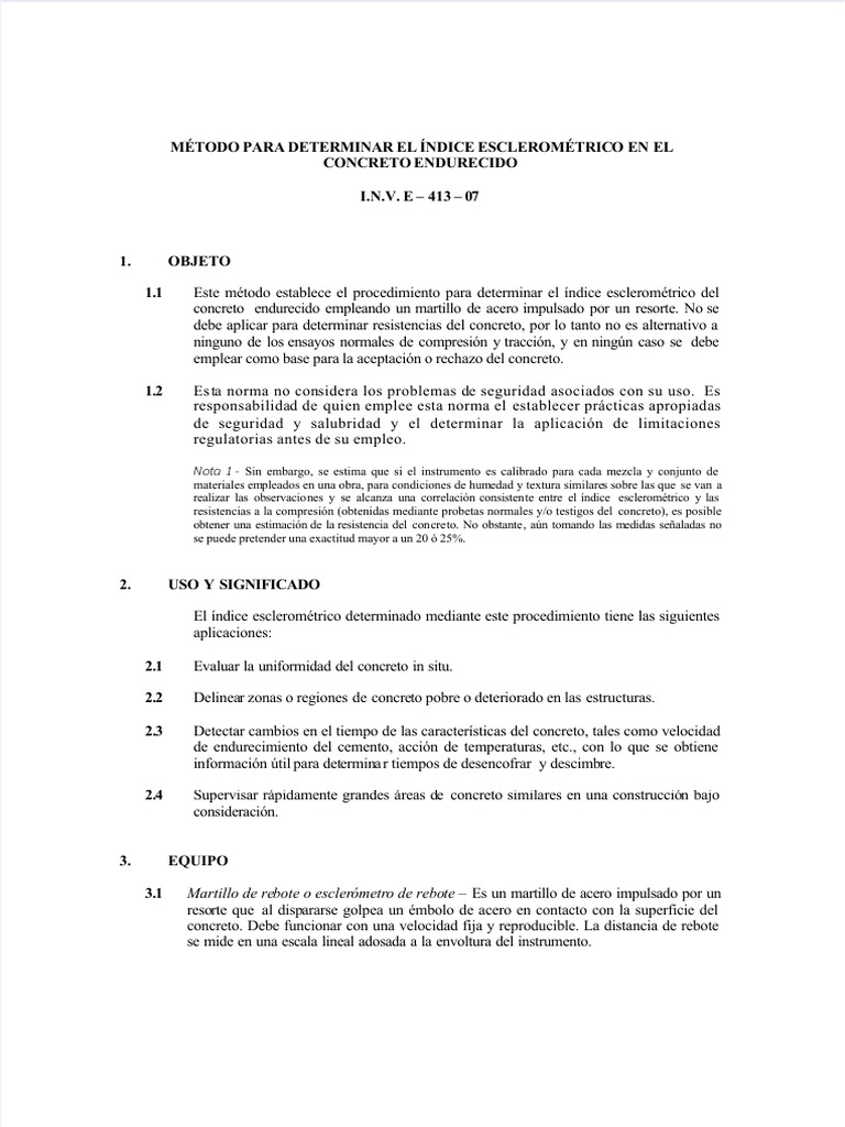 Pdfslide - Tips - Norma Inv e 413 07 | PDF | Hormigón | Calibración Pdfslide - Tips - Norma Inv e 413 07 | PDF | Hormigón | Calibración
