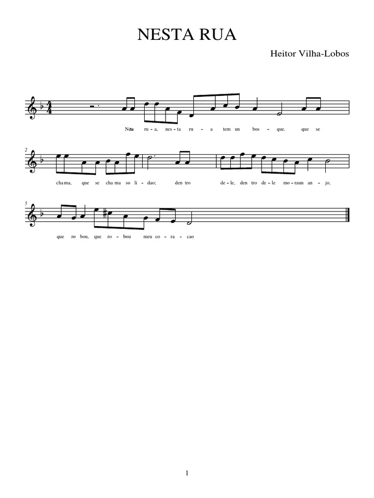 Nesta Rua | PDF