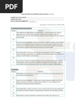 CARS (Escala de Classificação de Autismo Na Infância | PDF | Autismo ...