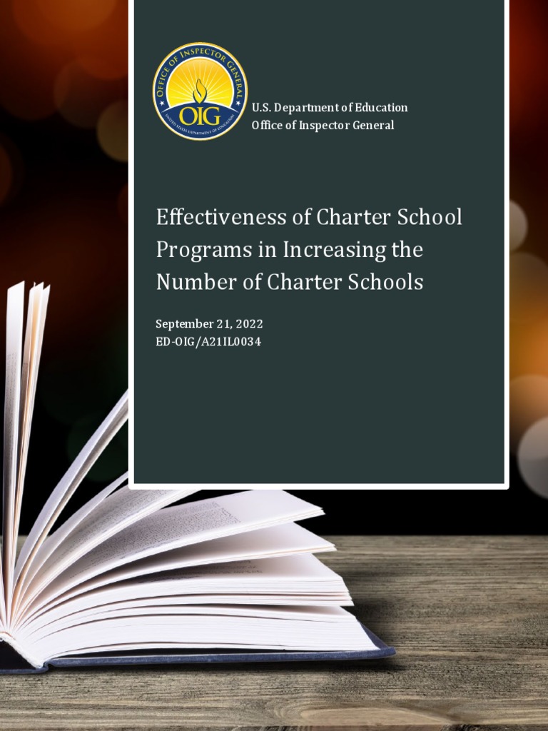Charter School Program Audit Findings | PDF | Elementary And Secondary ...