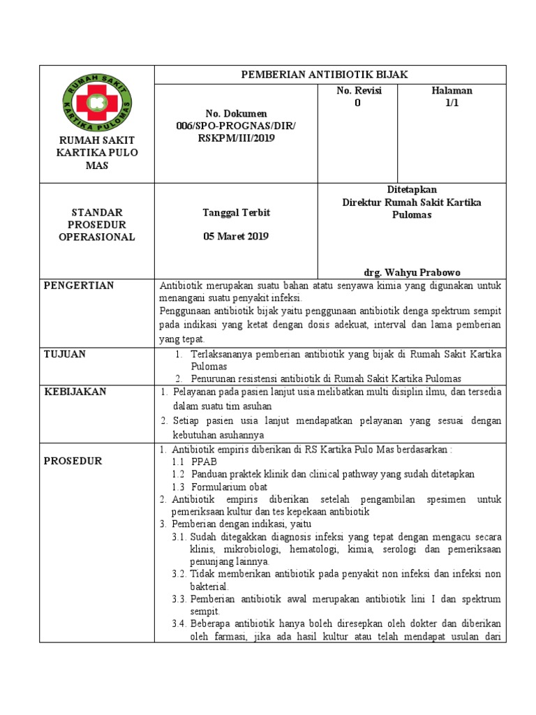 Template Spo PP | PDF