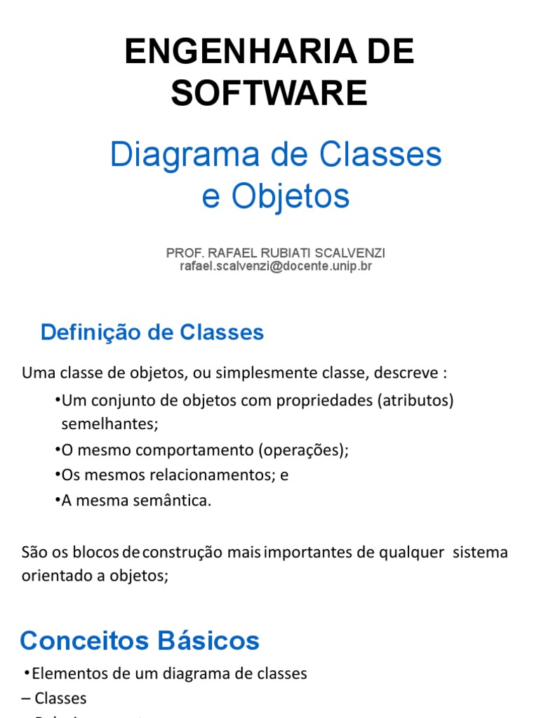 Diagramas De Classes 1 Pdf Classe Programação De Computadores Método Programação De