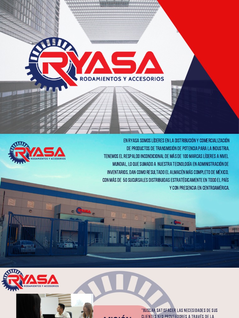 Ryasa Presentacion 2019 | PDF | Calidad (comercial) | Economias