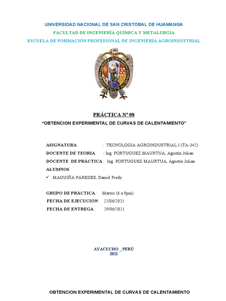 Practica 8 Tecno | PDF | Calor | Temperatura Practica 8 Tecno | PDF | Calor | Temperatura