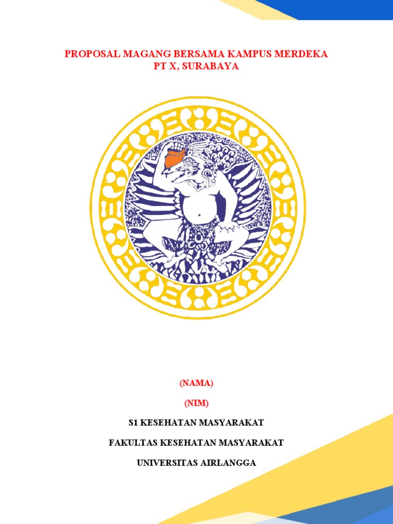 Template Proposal MBKM FKM Sem7 | PDF