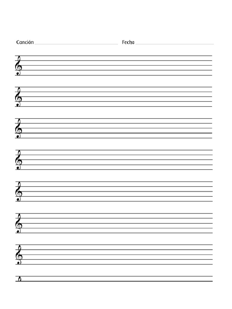Cuaderno de Musica | PDF