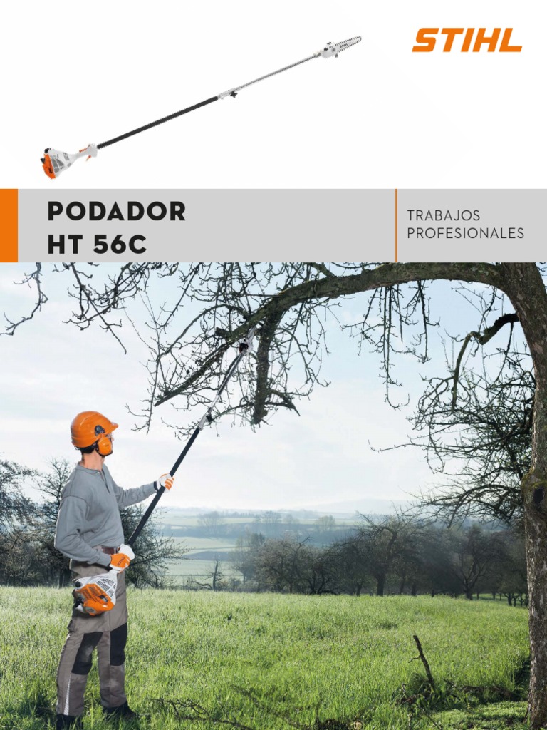 Podador de Altura STIHL HT 56C | PDF | Vehículos | Tecnología de vehículos