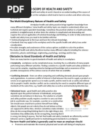 Module 1 - OSH and The BOSH Framework | PDF | Occupational Safety And ...