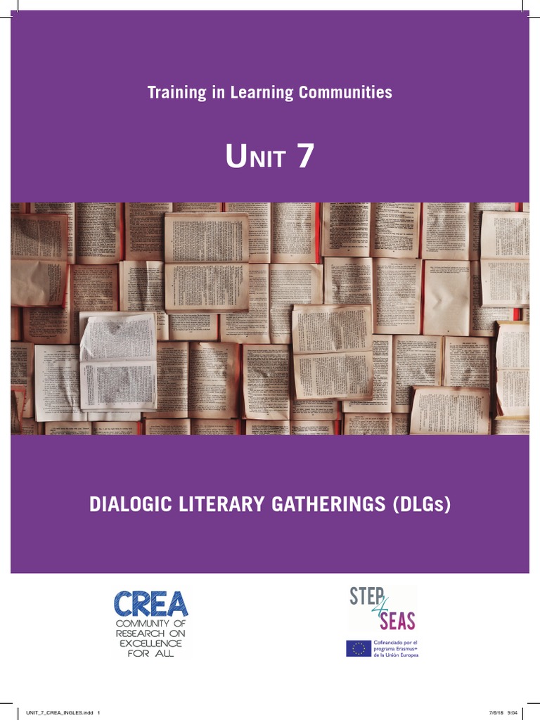 DIALOGIC LITERARY GATHERINGS (DLGS) | PDF | Dialogue | Cognition DIALOGIC LITERARY GATHERINGS (DLGS) | PDF | Dialogue | Cognition