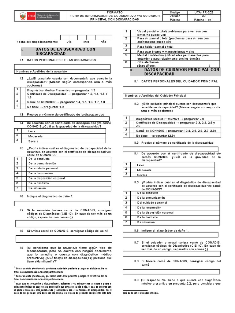 FR 0XX - ANEXO 10 FORMATO Ficha de Información de Usuarias - Os y - o ...