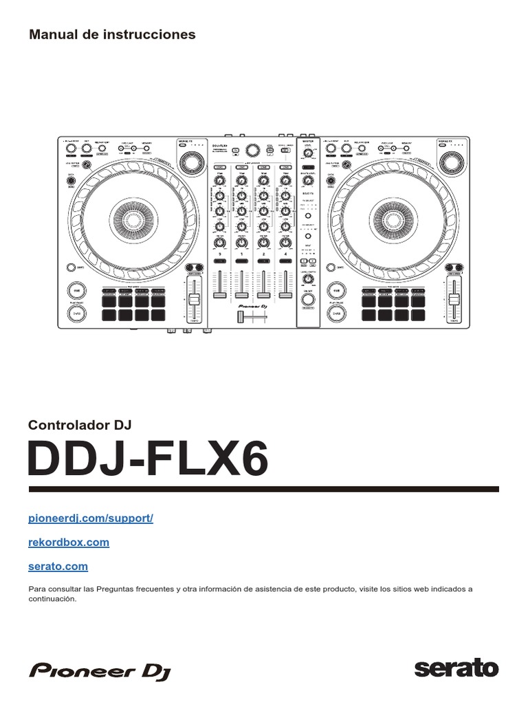 Manual Pioneer DJ DDJ FLX-6 | PDF | Microsoft Windows | Mac OS