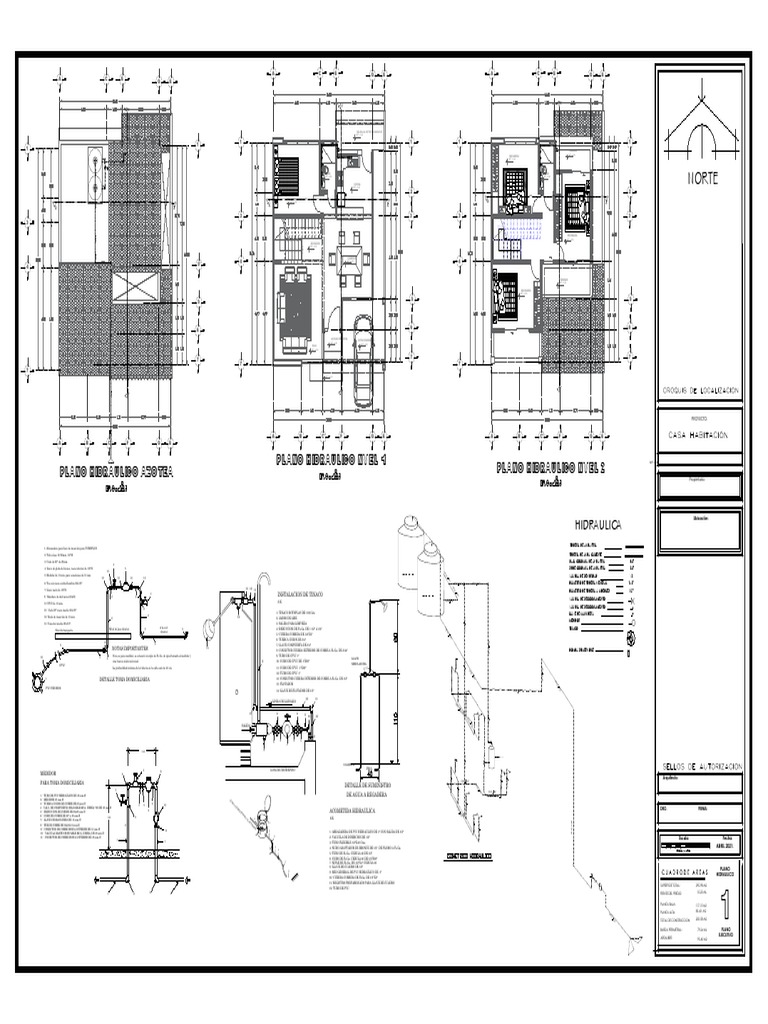 Plano Hidraulico | PDF