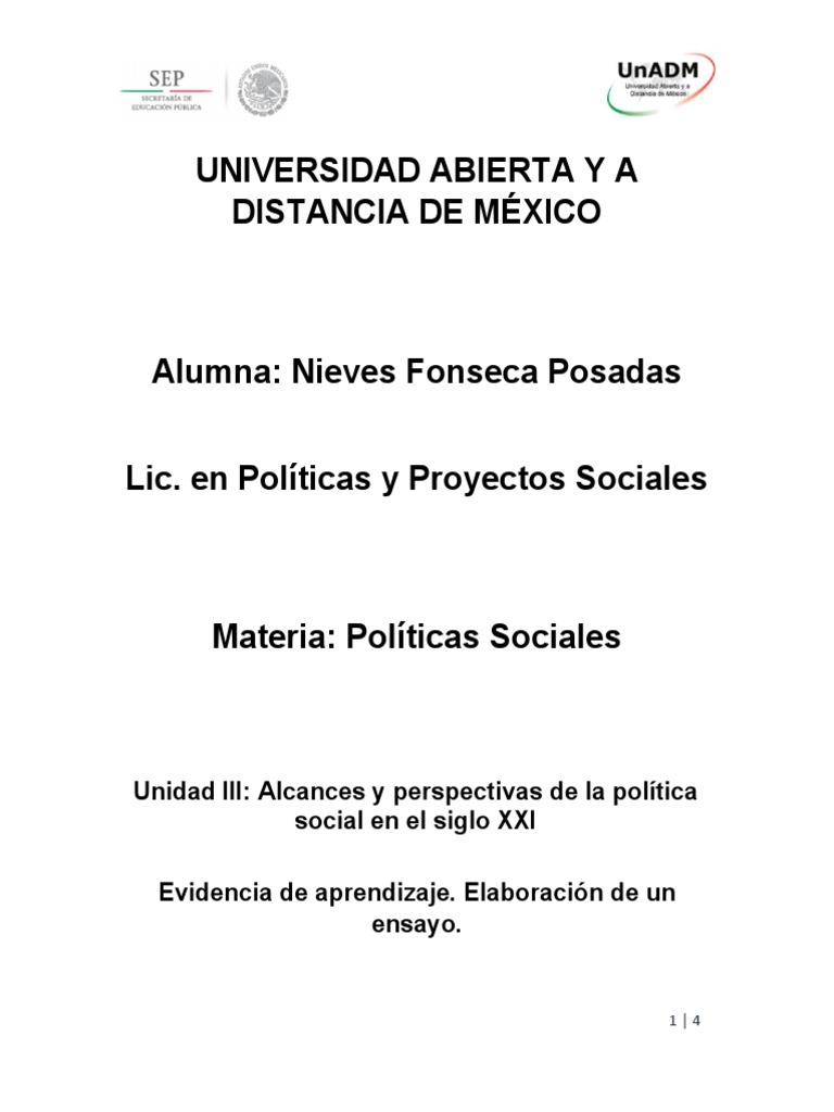Ppso U3 Ea Nifp | PDF