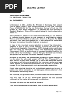 Letter To Rdo 42 | PDF