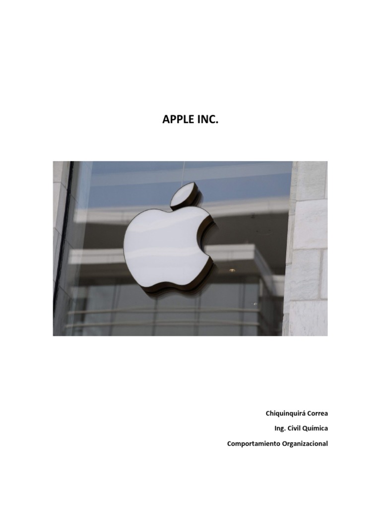 Apple Inc | PDF | Apple Inc. | Informática