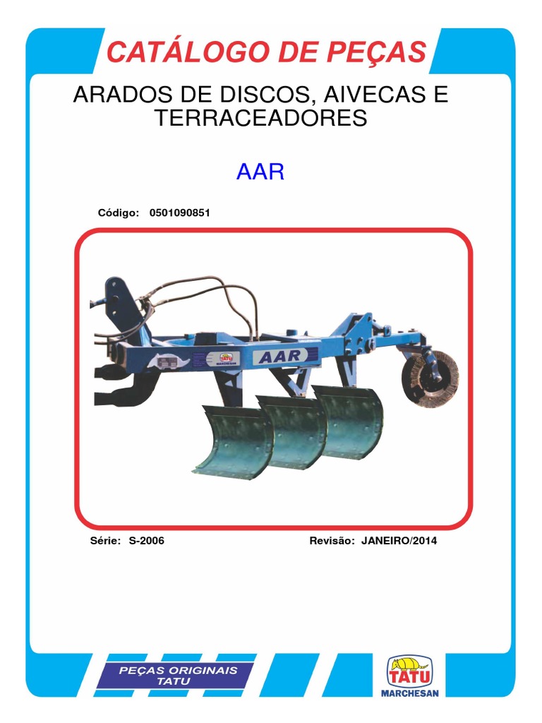 Arado Aiveca 3 Bacias | PDF | Ferramentas agrícolas | Agricultura