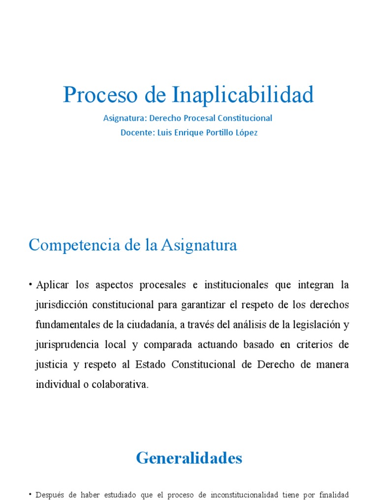 Proceso de Inaplicabilidad | Descargar gratis PDF | Sentencia (ley ...