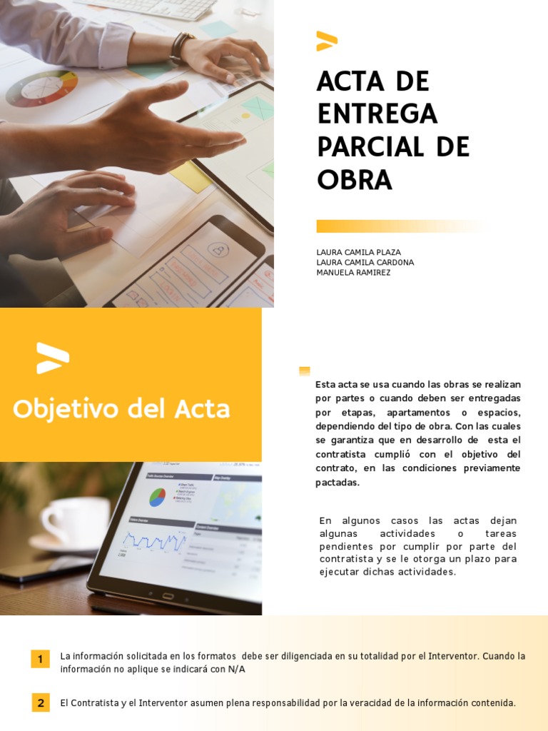 Acta de Entrega Parcial | PDF