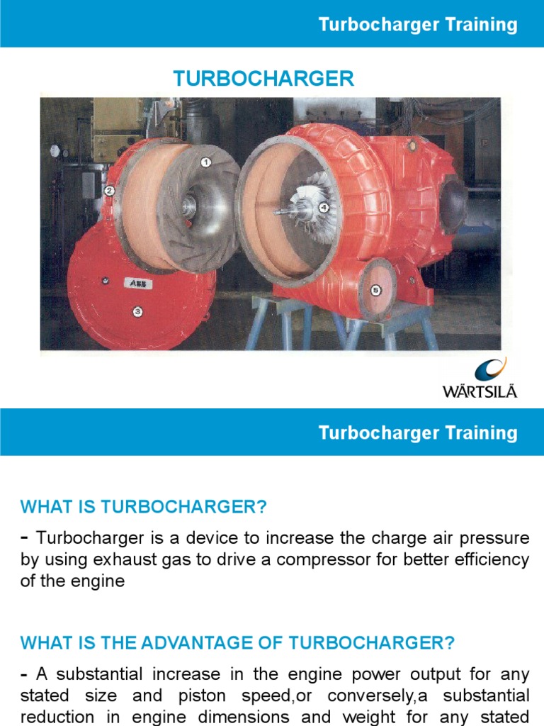 Turbocharger Training Overview | PDF | Turbocharger | Turbine