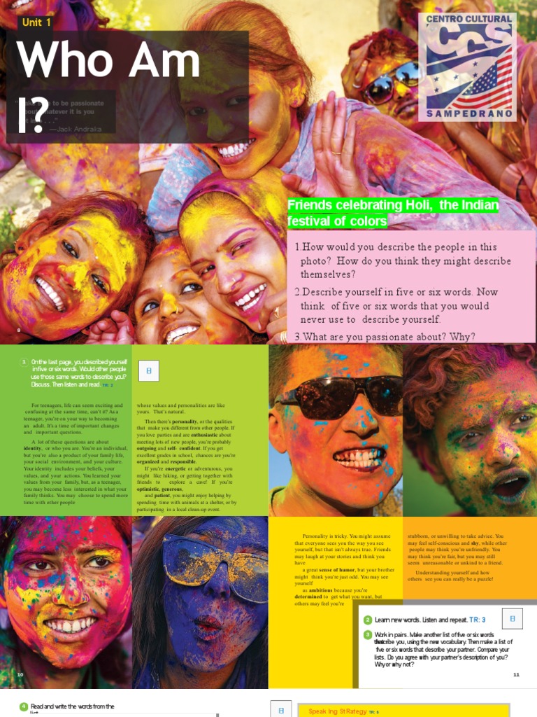 IMPACT 3 UNIT 1 WHO AM I | PDF | Adolescence | Identity (Social Science)