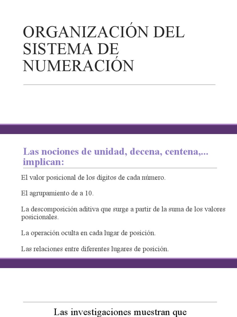 Numeracion | PDF | Notación | Matemáticas