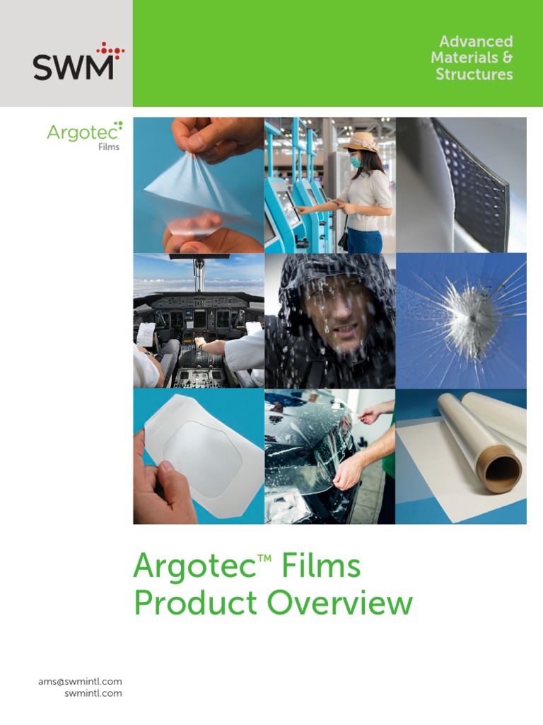 L Brochures Literature Flyers Tds Brochure Pdfs SWM Argotec Film Overview Brochure | PDF ...