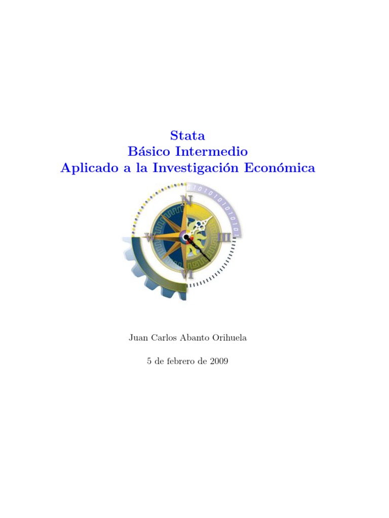 Stata Básico Intermedio | PDF | Cuantil | Datos