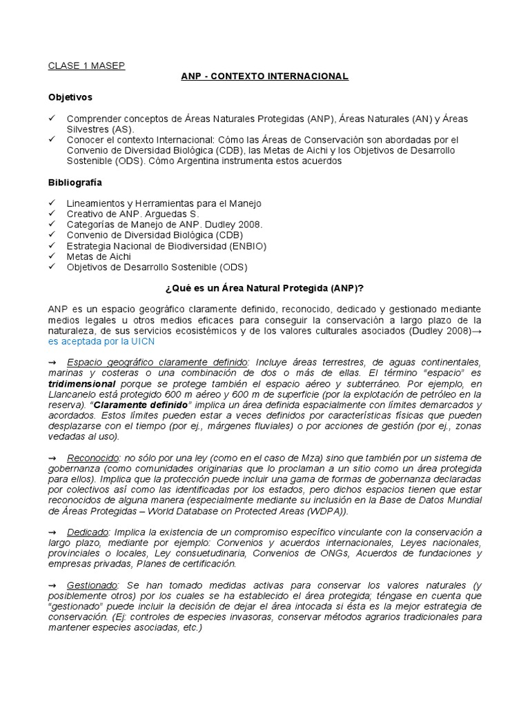 Clase 1 Masep | PDF | Biodiversidad | Sustentabilidad