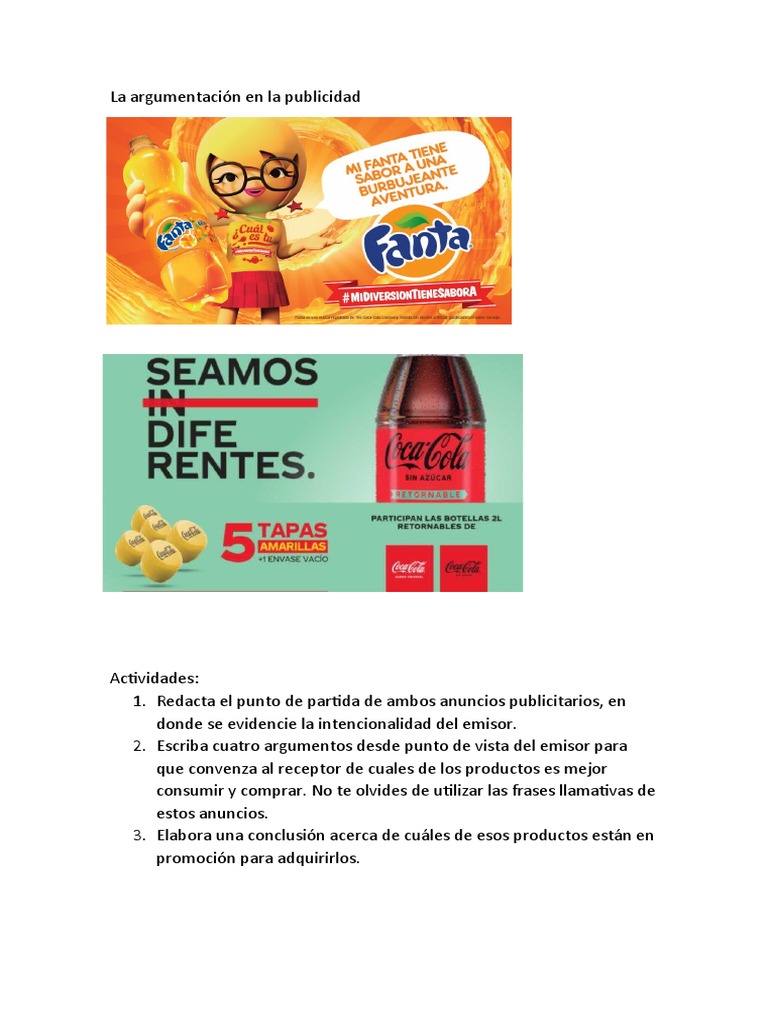 La Argumentación en La Publicidad | PDF