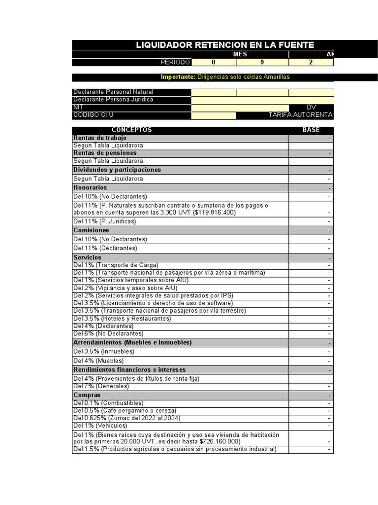 Formulario 350 DIAN 2022 | Descargar gratis PDF | Economias | Business