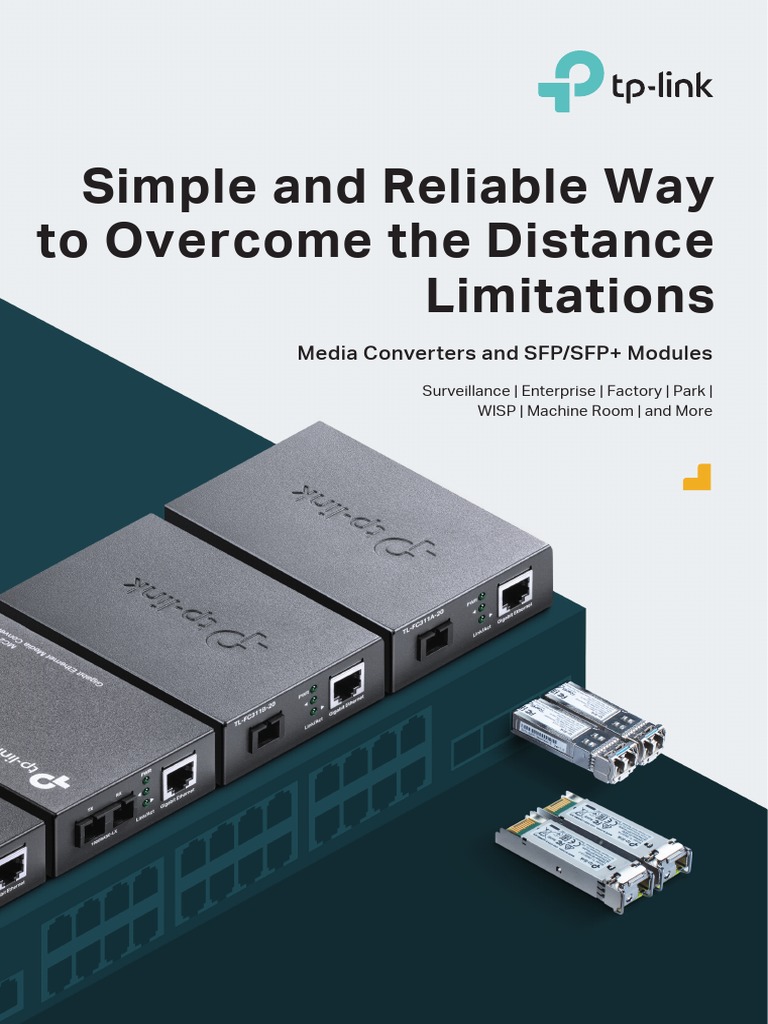 Media Converters SFP Module Flyer - Online Version. | PDF | Wavelength ...