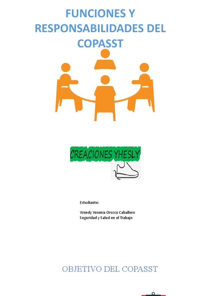 Funciones y Responsabilidades Del Copasst | PDF