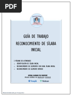 Cuadernillo Estructuración De Oraciones Pdf