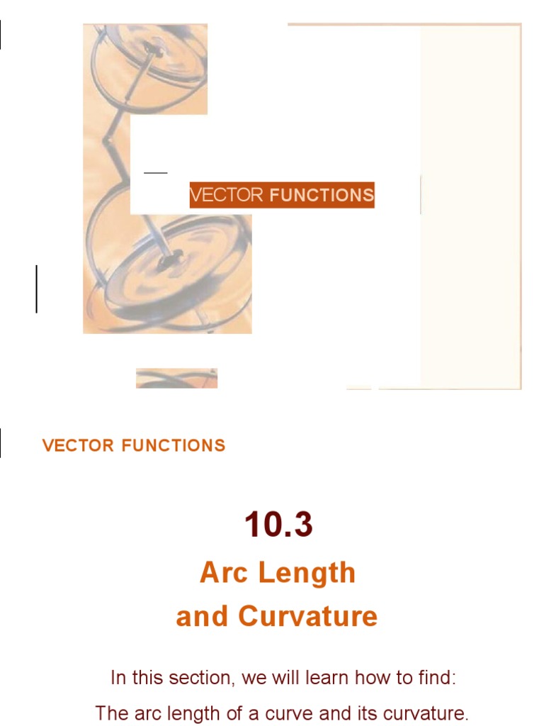 Vector Functions | PDF | Curvature | Curve