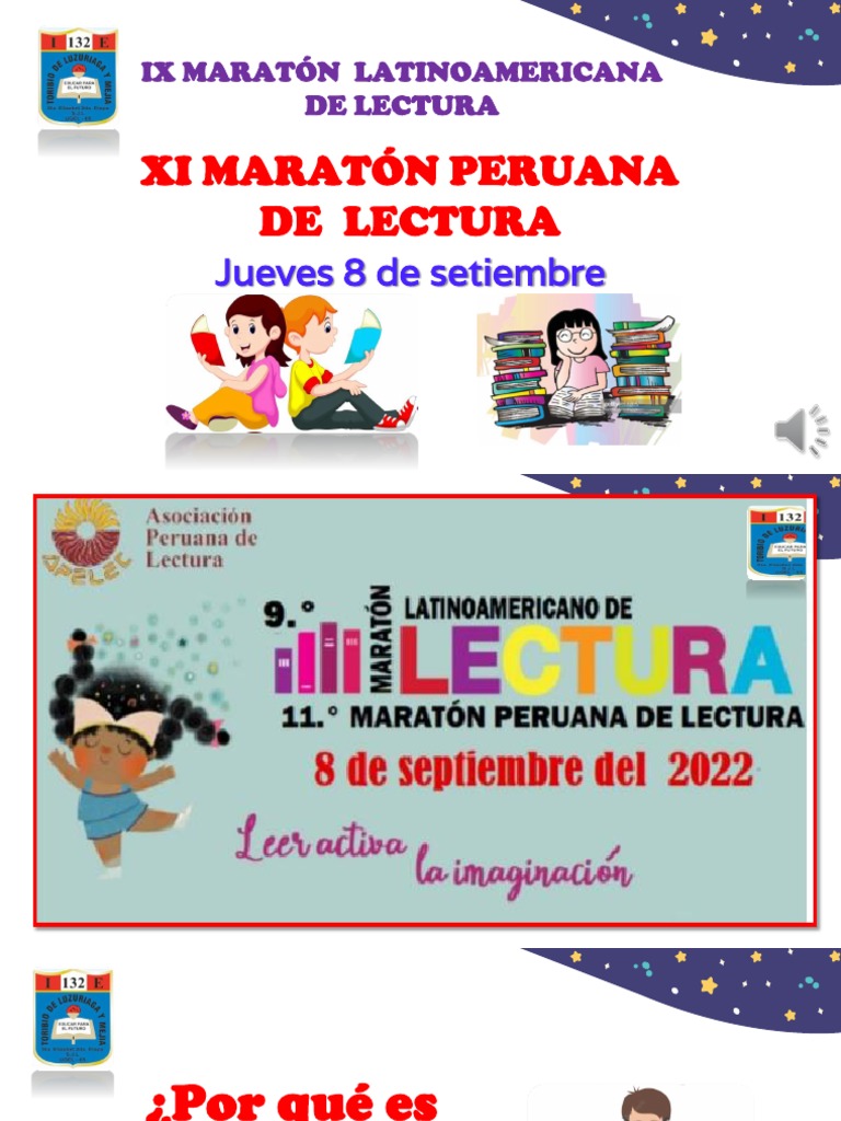 ¡Prepárate para La Maratón de Lectura 2022! | PDF