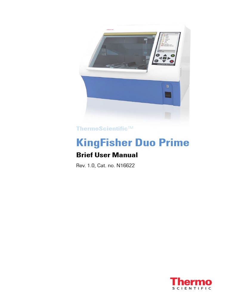 KF Duo Prime Brief User Manual 5400110 | PDF | Installation (Computer ...