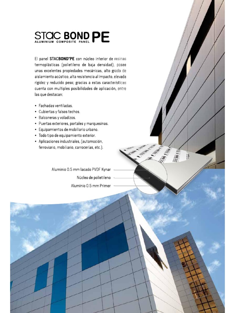 STACBOND - Ficha Tecnica | PDF