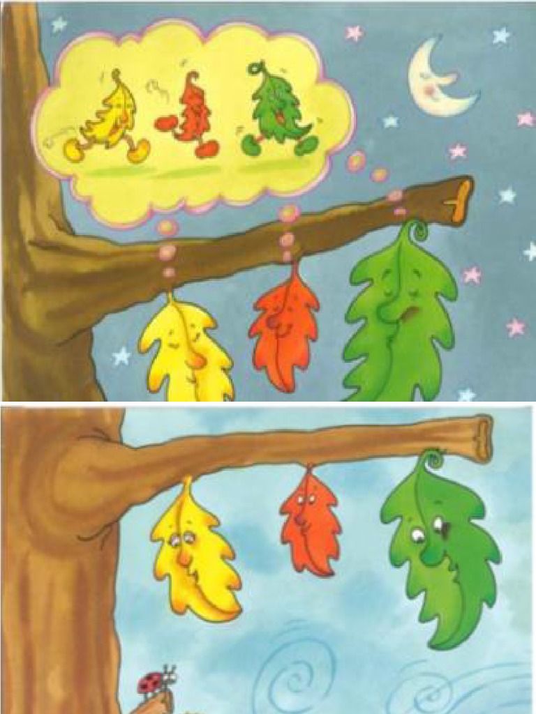 Cuento Las Hojitas de Otoño | PDF